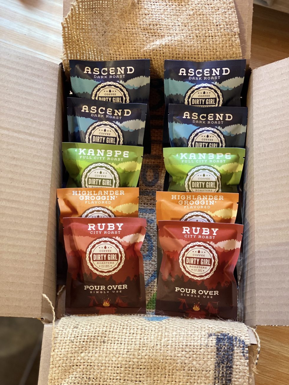 Single Pour-Over Packets - Dirty Girl Coffee